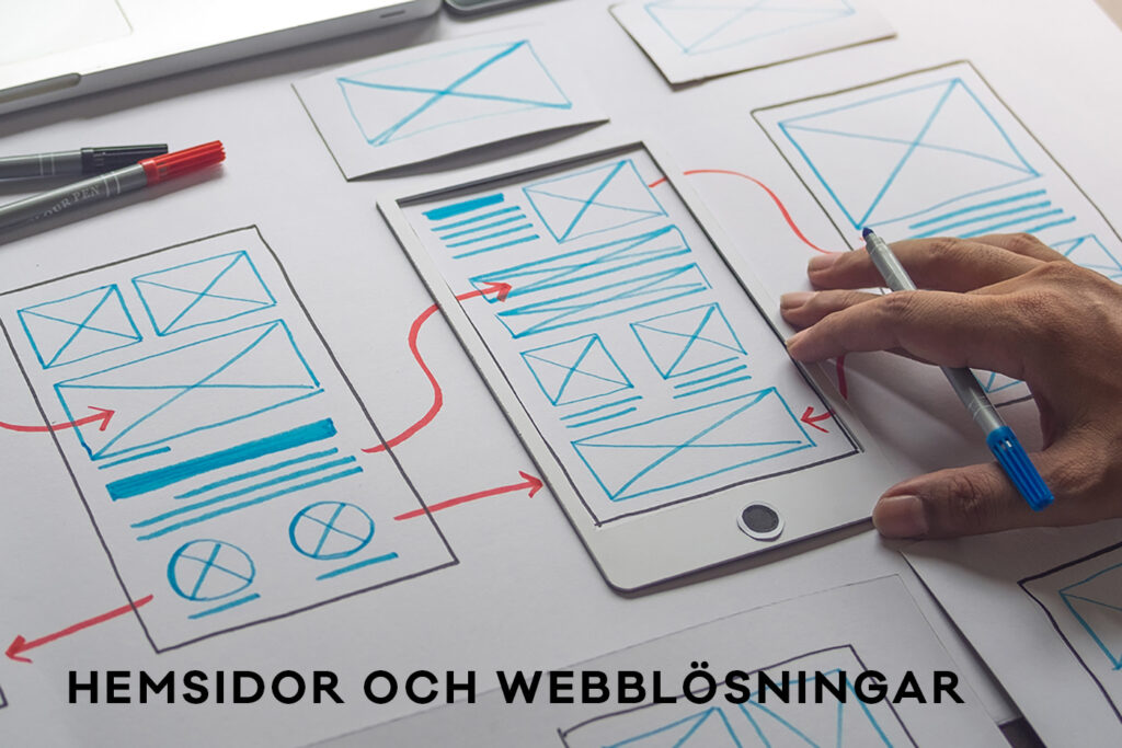 Hemsidor och webbshoppar - Snygga, effektiva och lätthanterliga